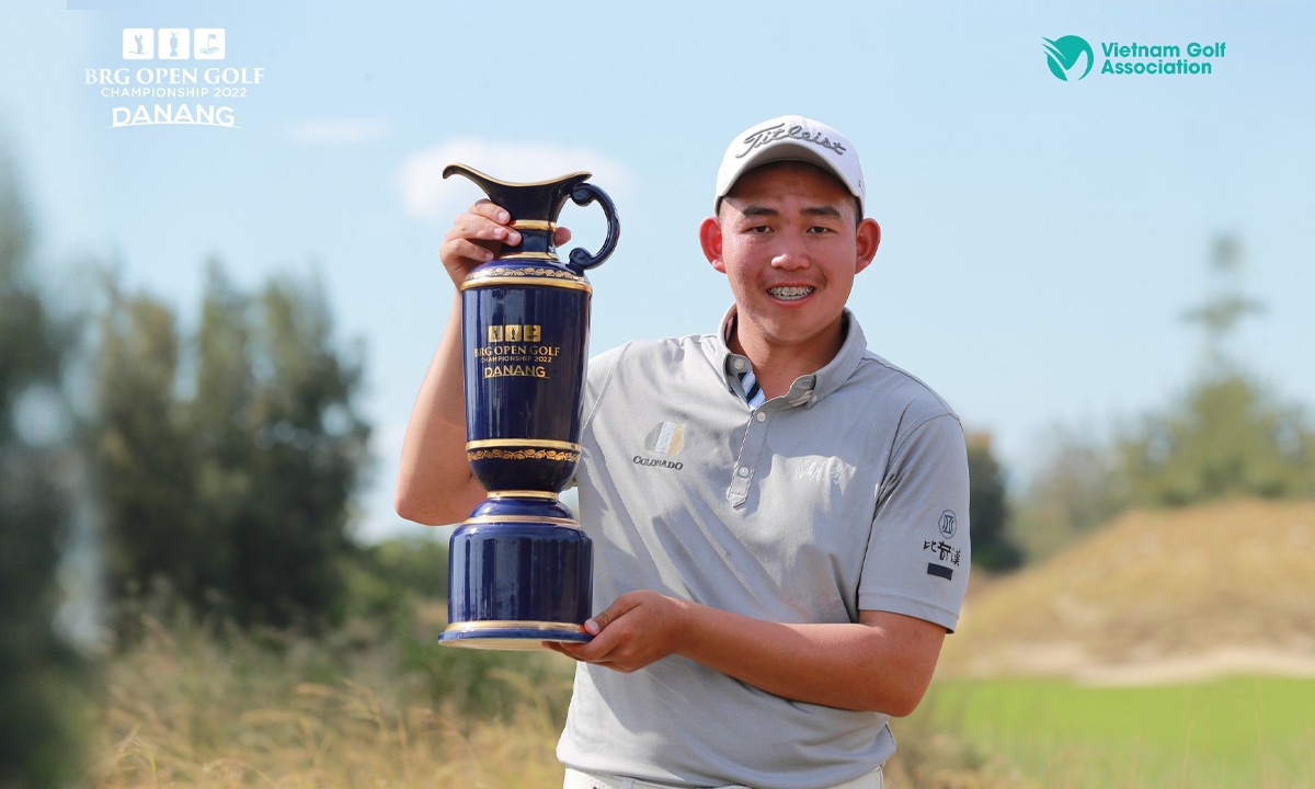 Chen Guxin giành chức Vô địch giải đấu BRG Open Golf Championship 2022